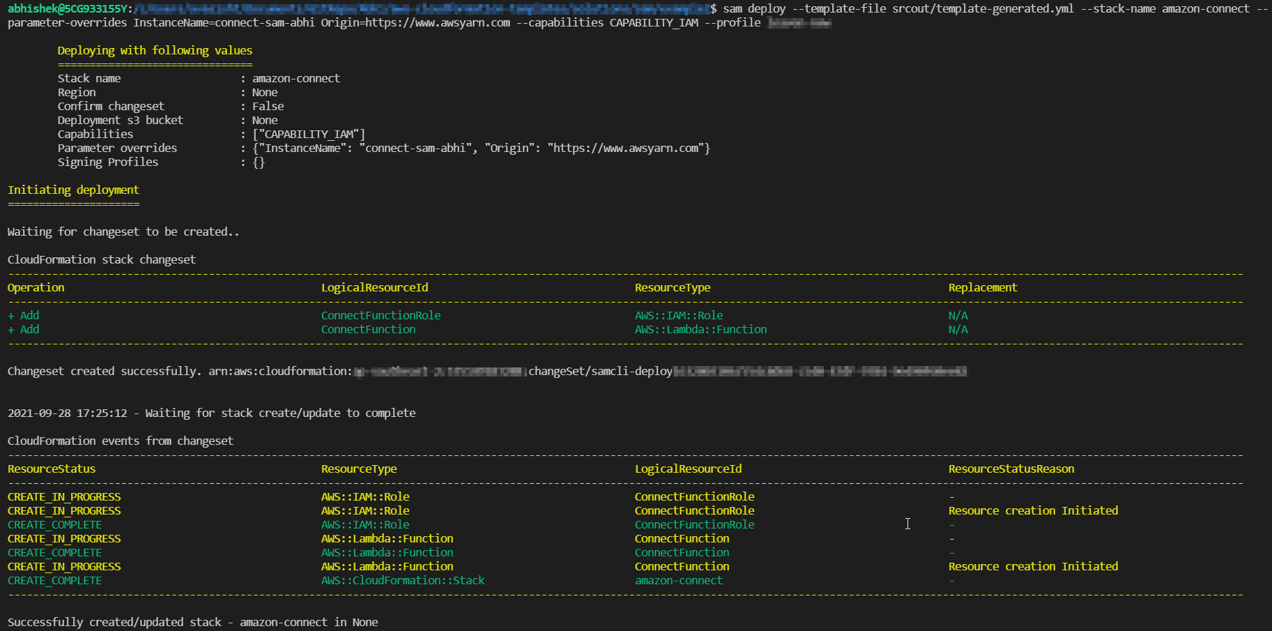 Deploying AWS Lambda Functions With SAM CLI AWS Yarn