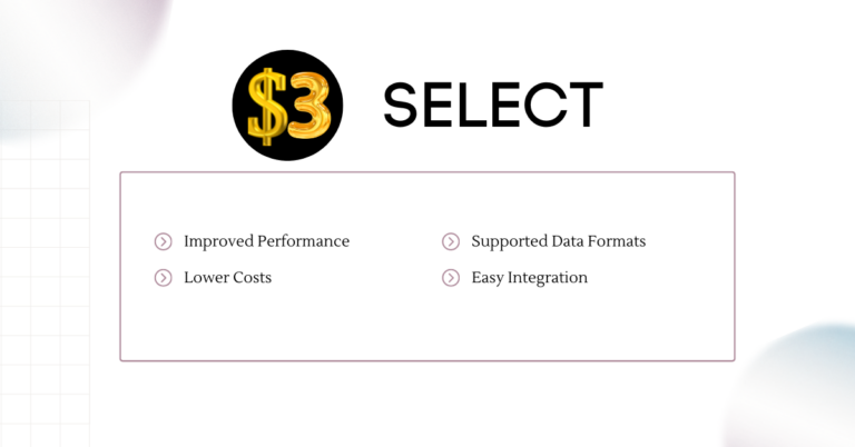 Querying data using Amazon S3 Select – AWS Yarn